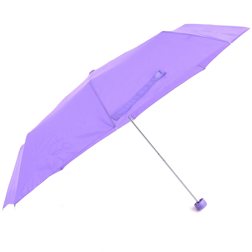 Ladies/Womens Plain Small/Mini Compact Umbrella With Glitter Handle | eBay